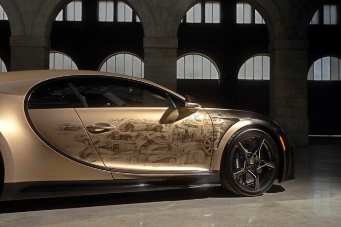 The unique Bugatti Chiron Super Sport ‘Golden Era’