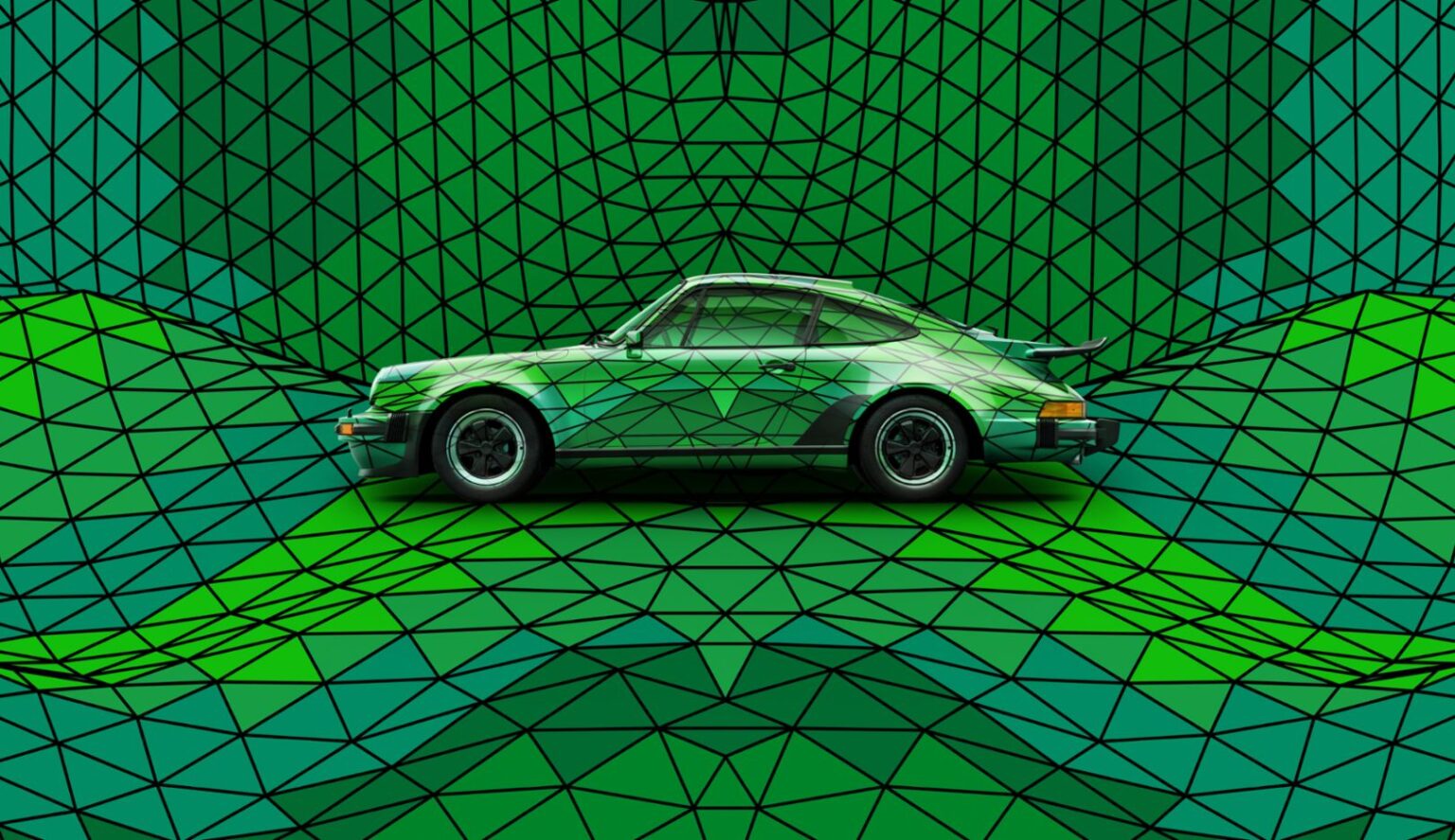 Using colours in the 75-year story of Porsche