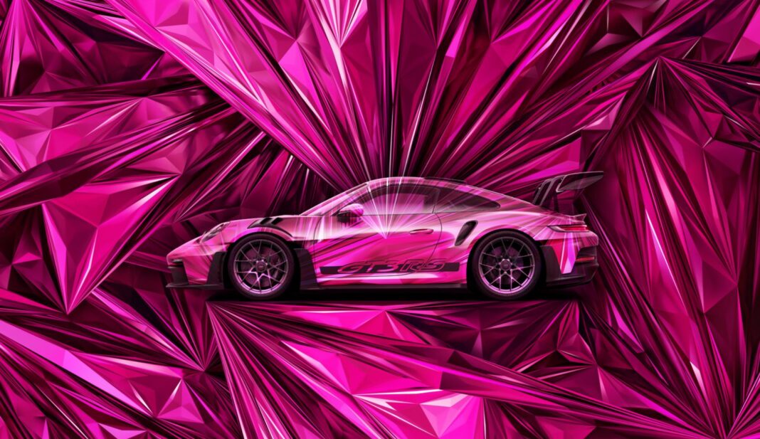 Using colours in the 75-year story of Porsche