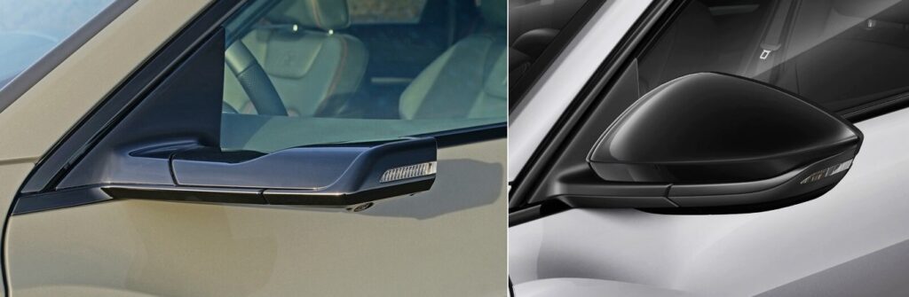 A closer look at the high-tech camera-based door mirrors