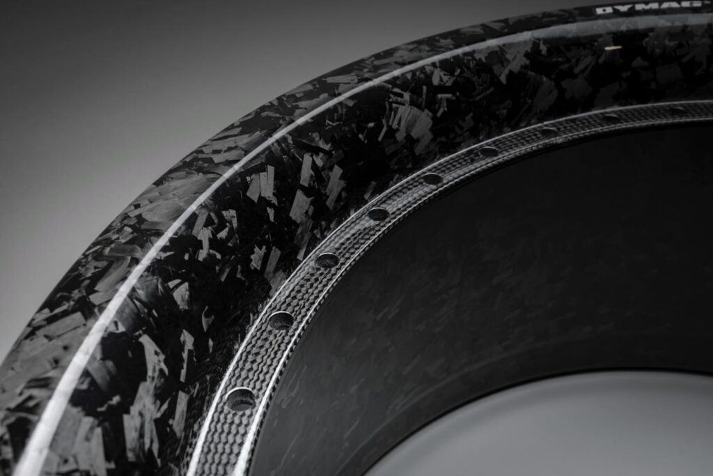 Dymag makes carbonfibre wheels with advanced hybrid technology