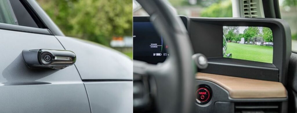 A closer look at the high-tech camera-based door mirrors
