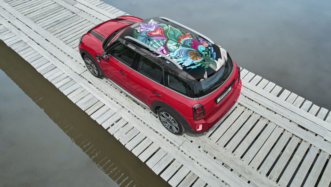 The Malaysia-only MINI Countryman Roof Art Edition