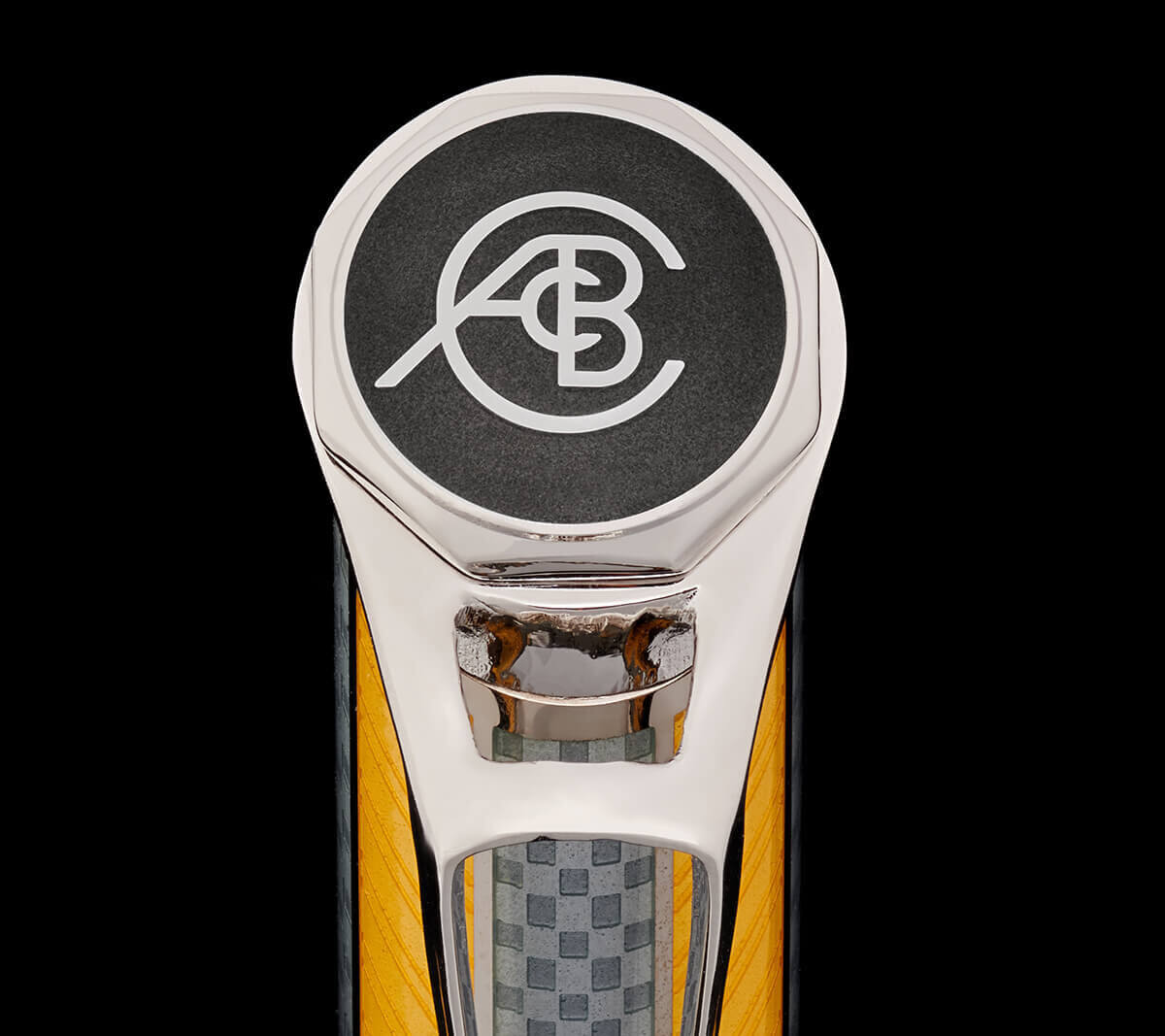 Lotus 75th Anniversary Pen made with F1 racing car aluminium