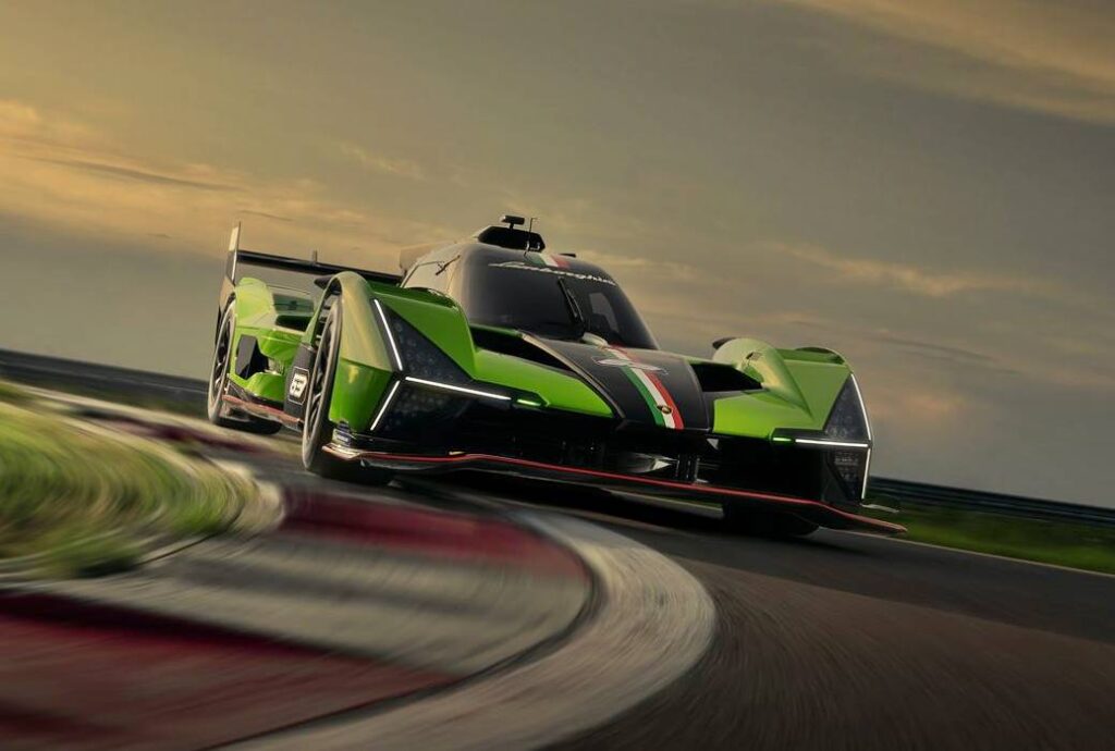 Lamborghini and Iron Lynx continue track tests of SC63 LMDh