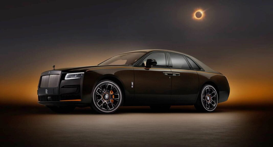 A Rolls-Royce Ghost inspired by the solar eclipse
