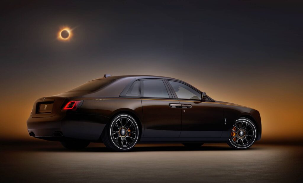 A Rolls-Royce Ghost inspired by the solar eclipse