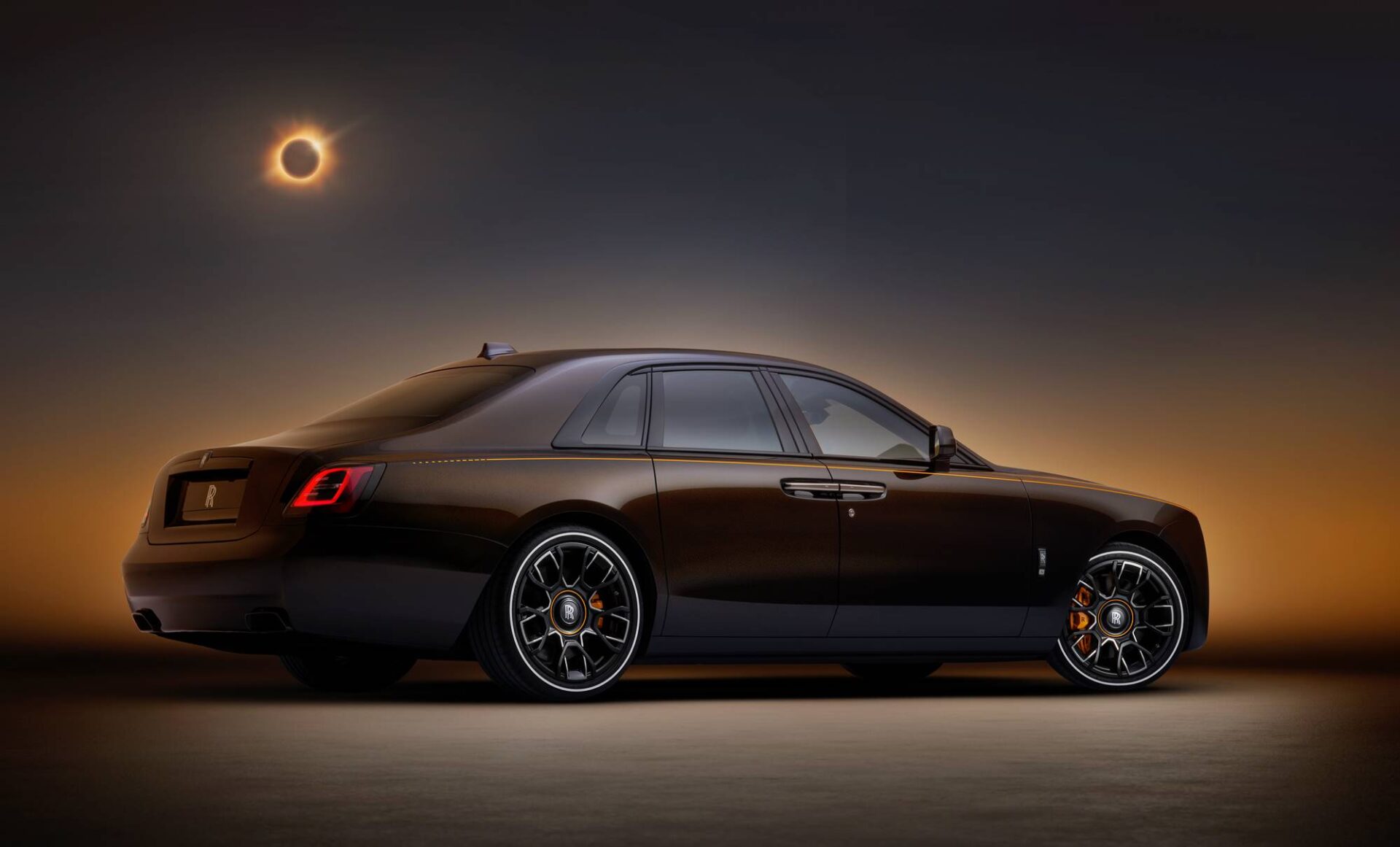 A Rolls-Royce Ghost inspired by the solar eclipse