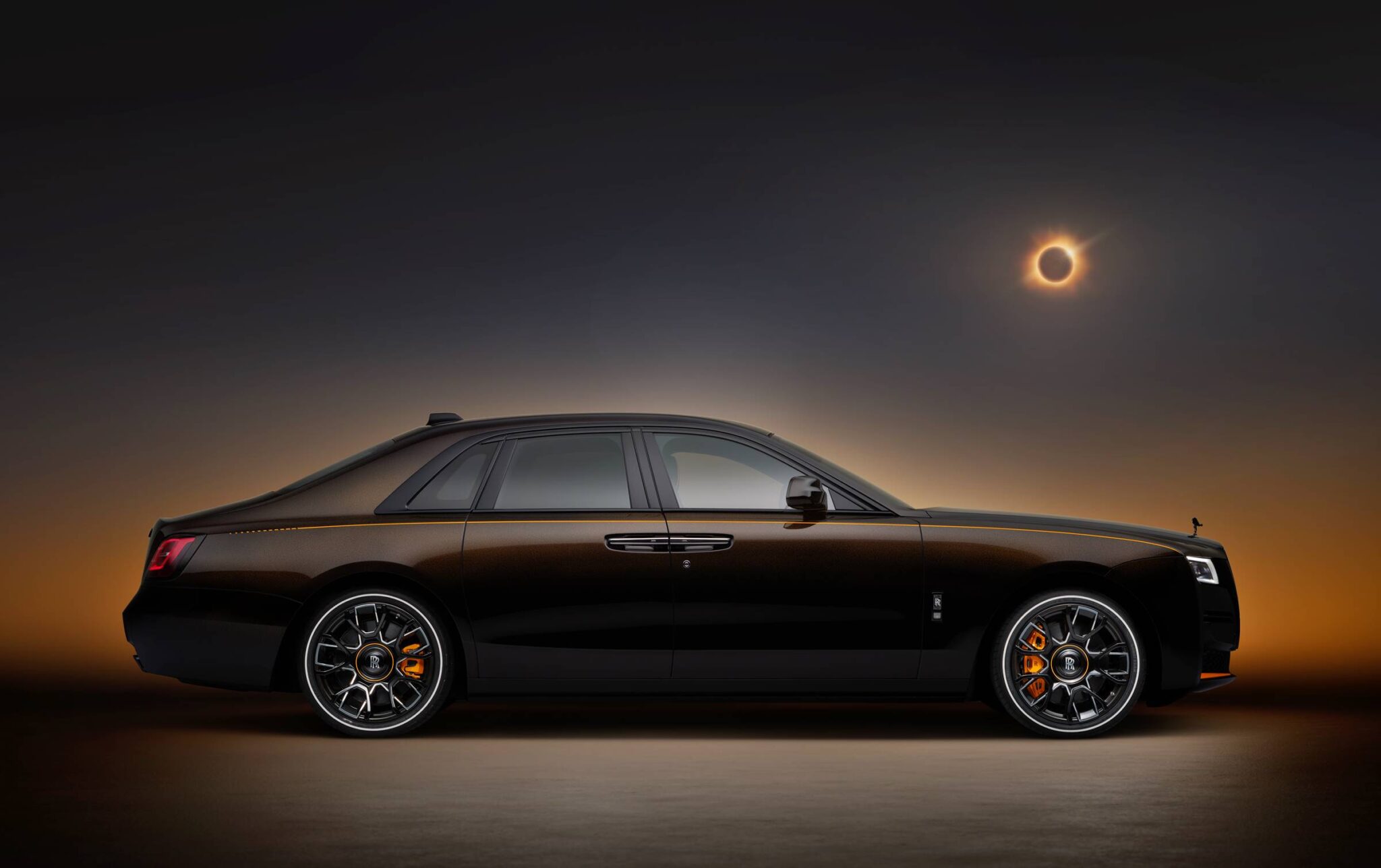 A Rolls-Royce Ghost inspired by the solar eclipse