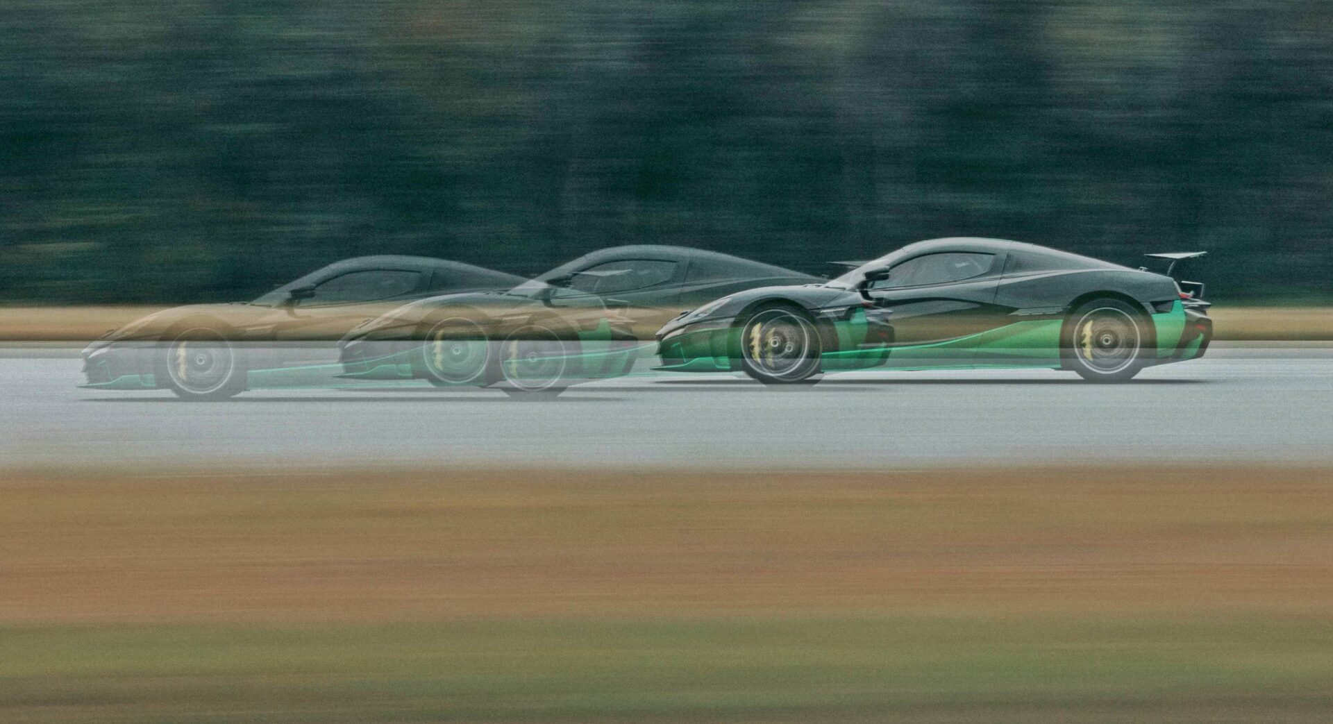 Rimac Nevera sets Guinness record going backwards