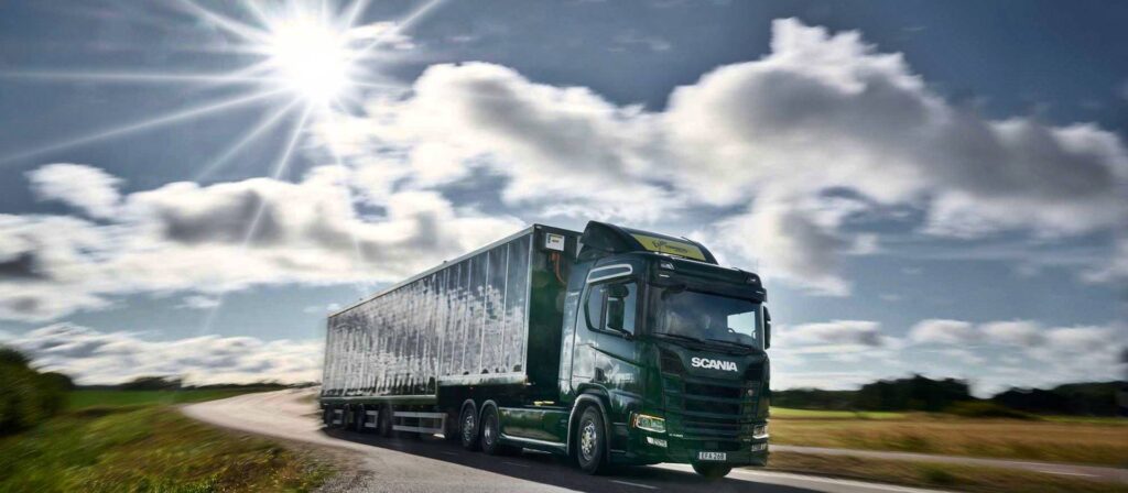Scania testing solar-powered hybrid electric truck