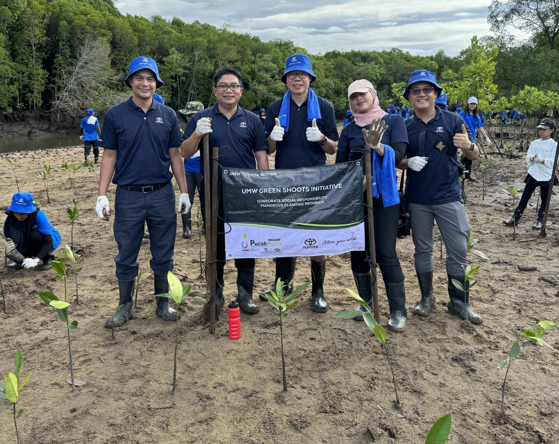 UMW Toyota Motor actively supports UMW Green Shoots Initiative