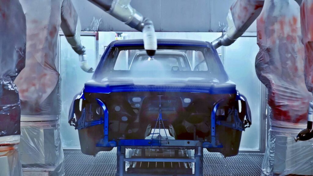 How Ford gets a perfect finish on the Ranger