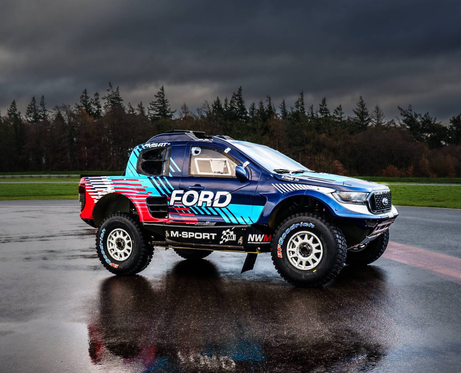 Ford Ranger ready for 2024 Dakar Rally