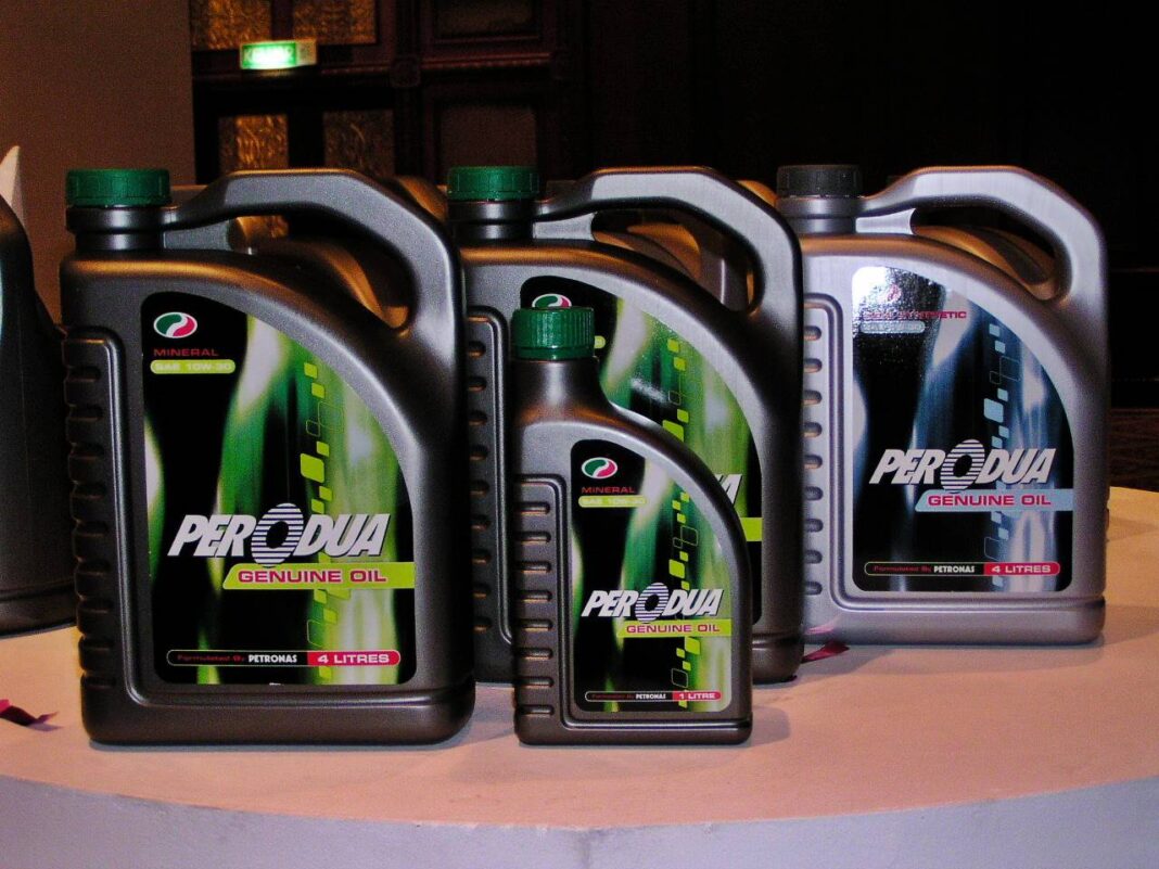 The only oil customised for Perodua engines