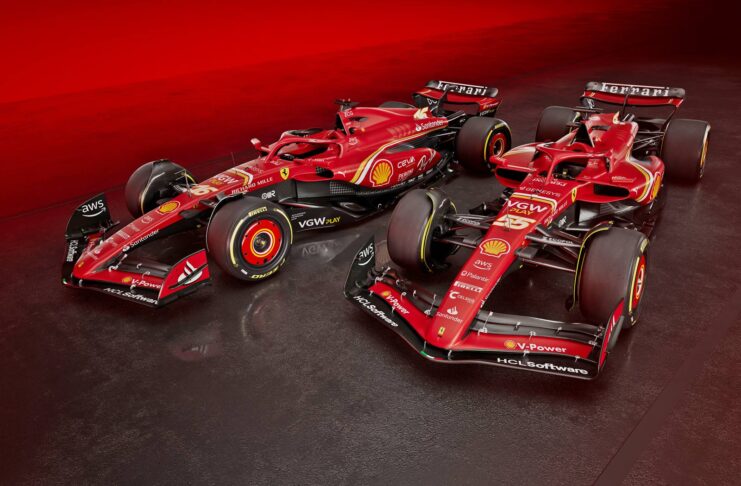 Scuderia Ferrari unveils 70th F1 car - the SF-24