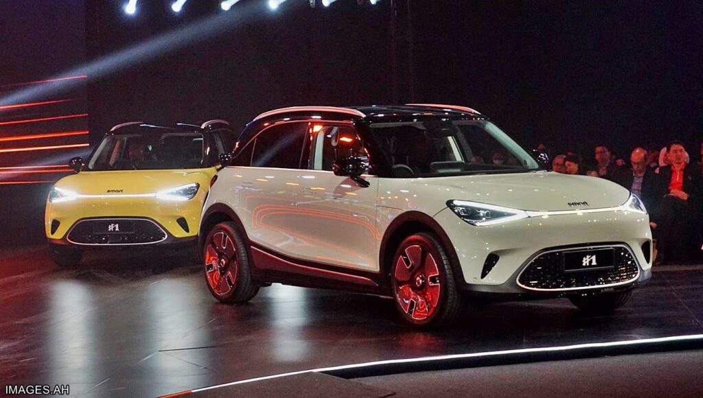 smart #1 ranked No.3 in EV SUV sales (above RM180,000)