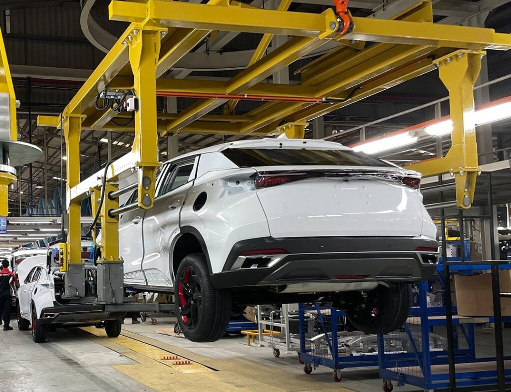 OMODA 5 defective axle: 60 units affected, 600 units recalled