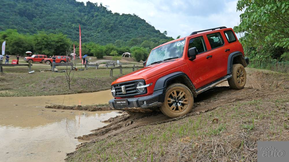 GWM TANK 300 tested off-road at M4TREC (video)