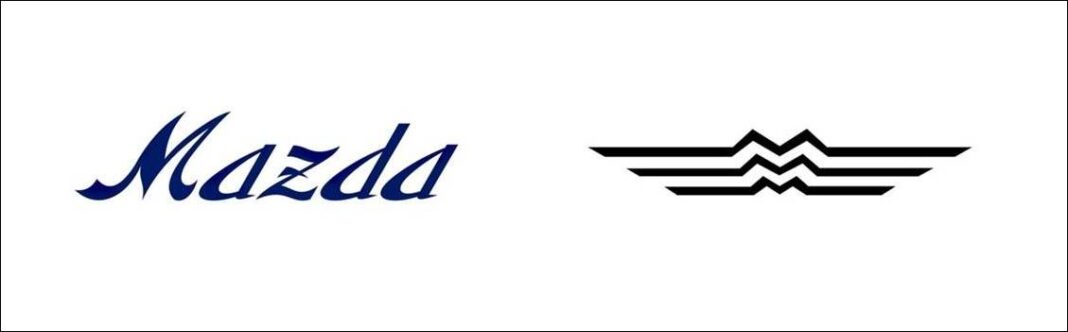 First look at how the new Mazda logo will be like
