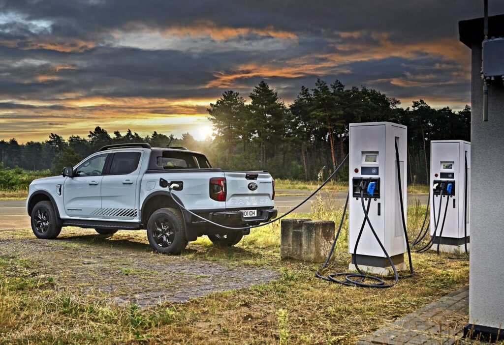 Ford Ranger PHEV has global debut in Germany
