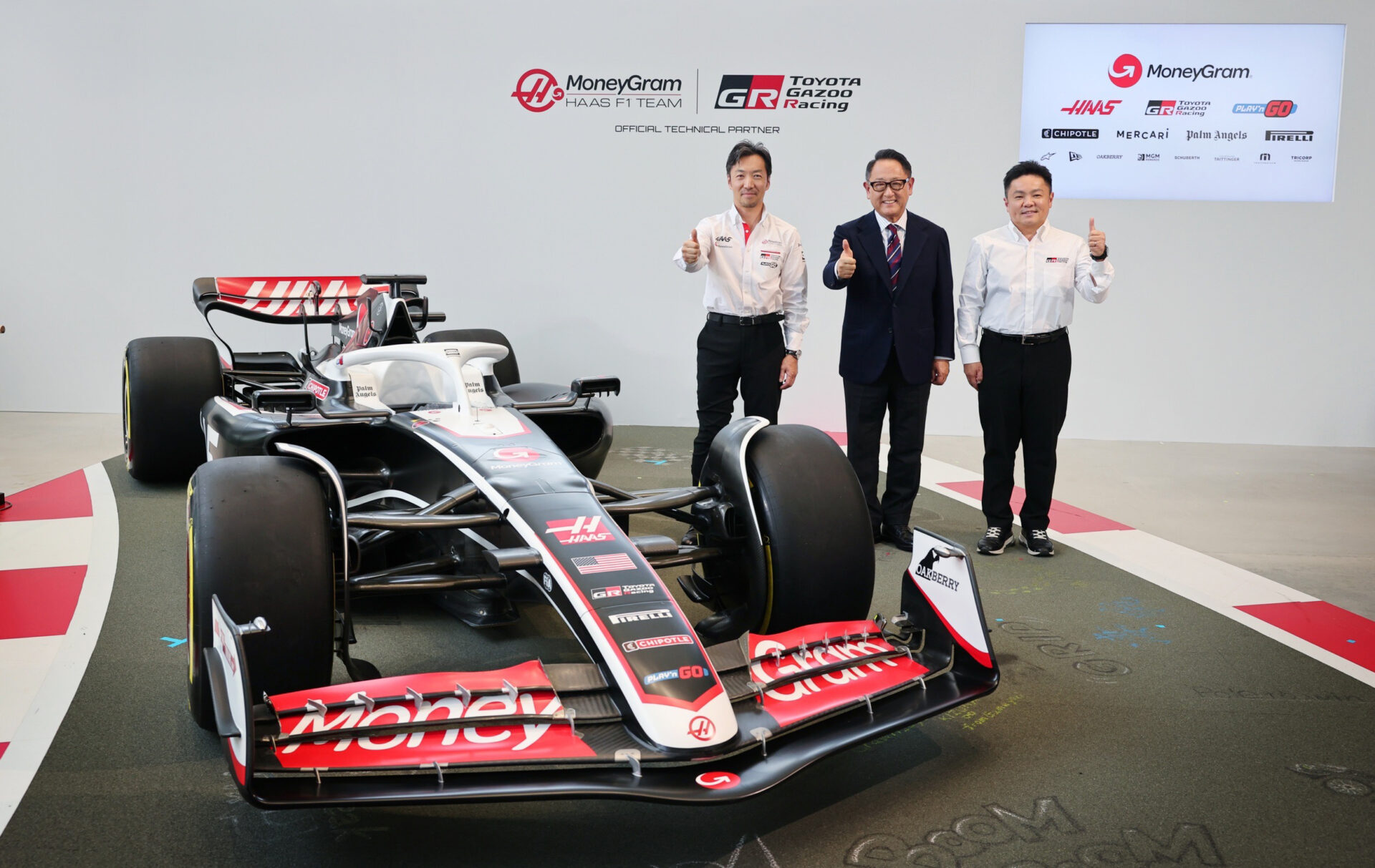 Toyota returns to Formula 1 with MoneyGram Haas F1 Team