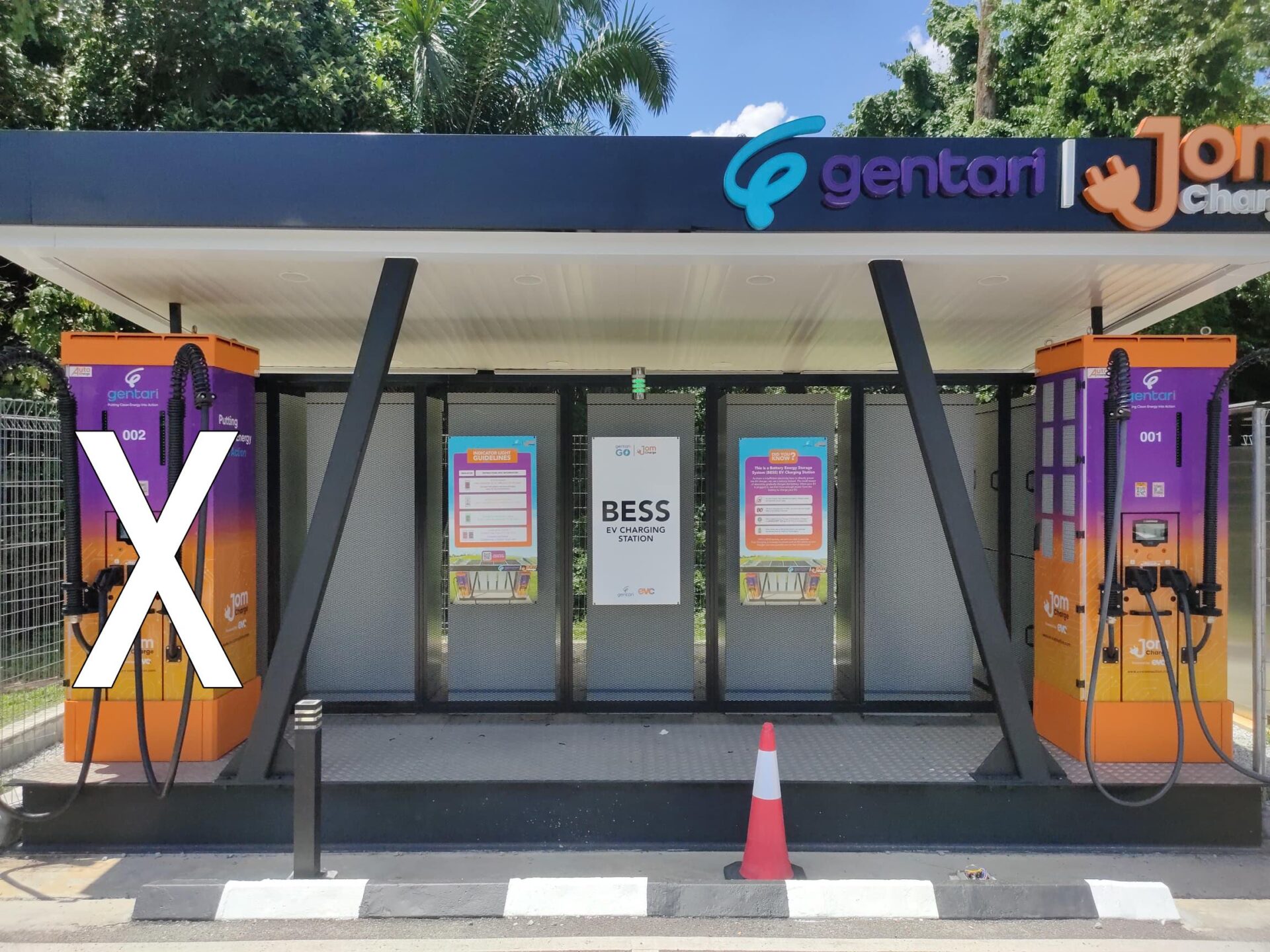 EVC and Gentari introduce innovative features to charging stations