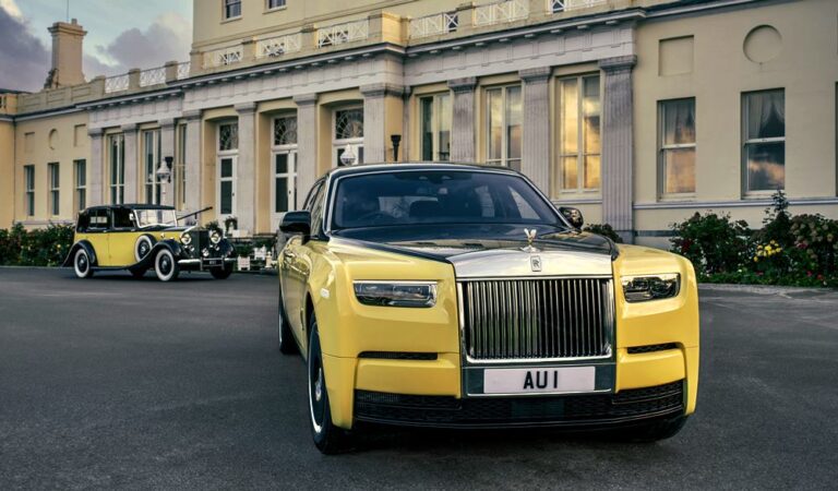 Rolls-Royce Phantom Goldfinger pays tribute to movie