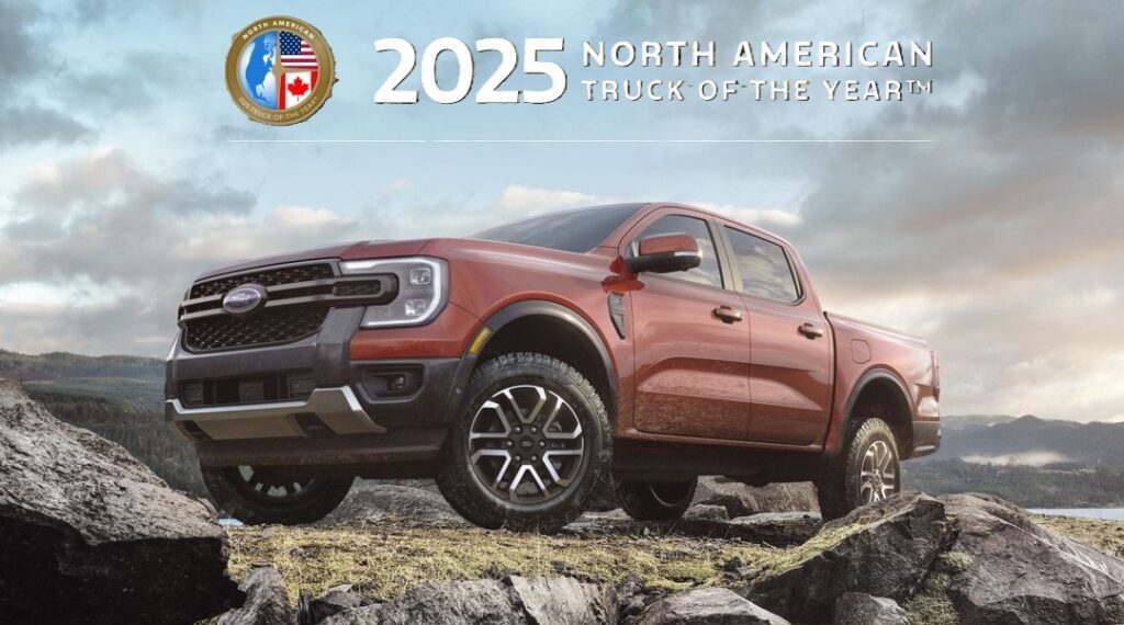Ford Ranger is 2025 North American Truck of the Year