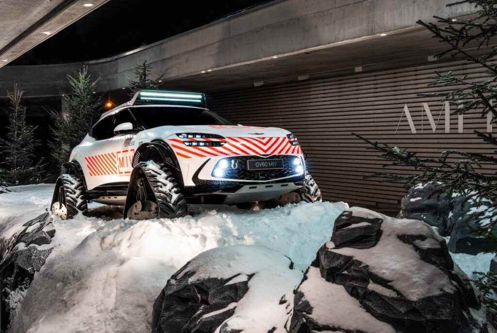 Genesis GV60 Mountain Intervention Vehicle Concept