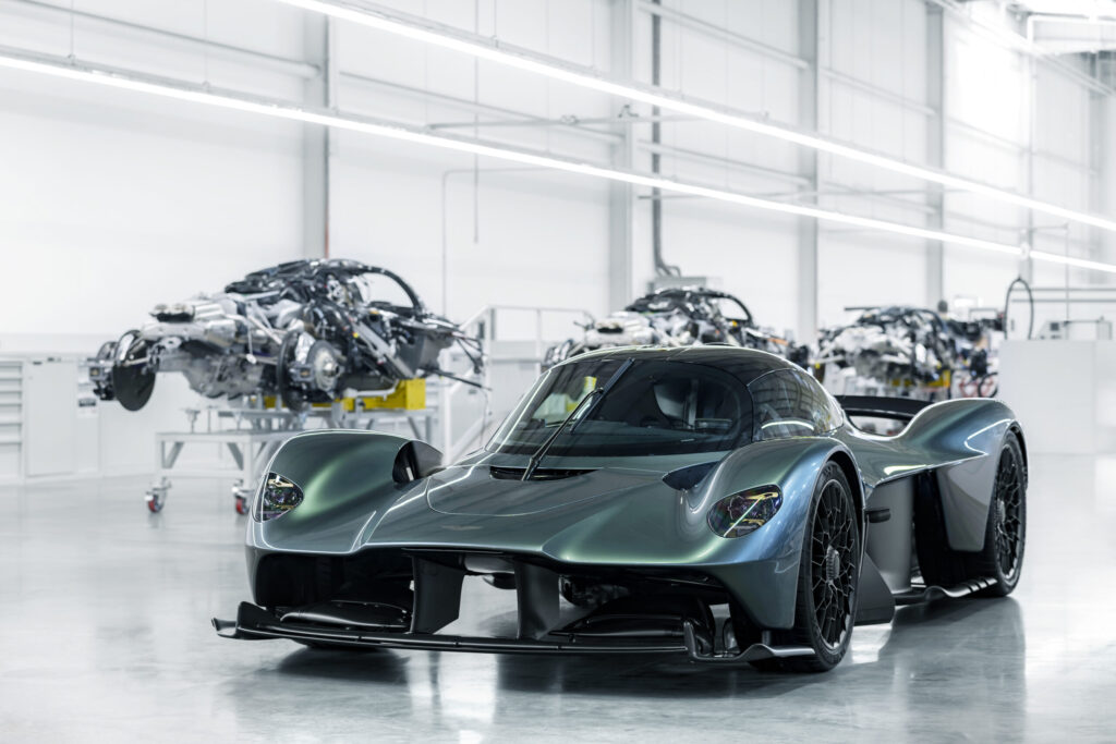 Aston Martin unveils Valkyrie hypercar for WEC and IMSA