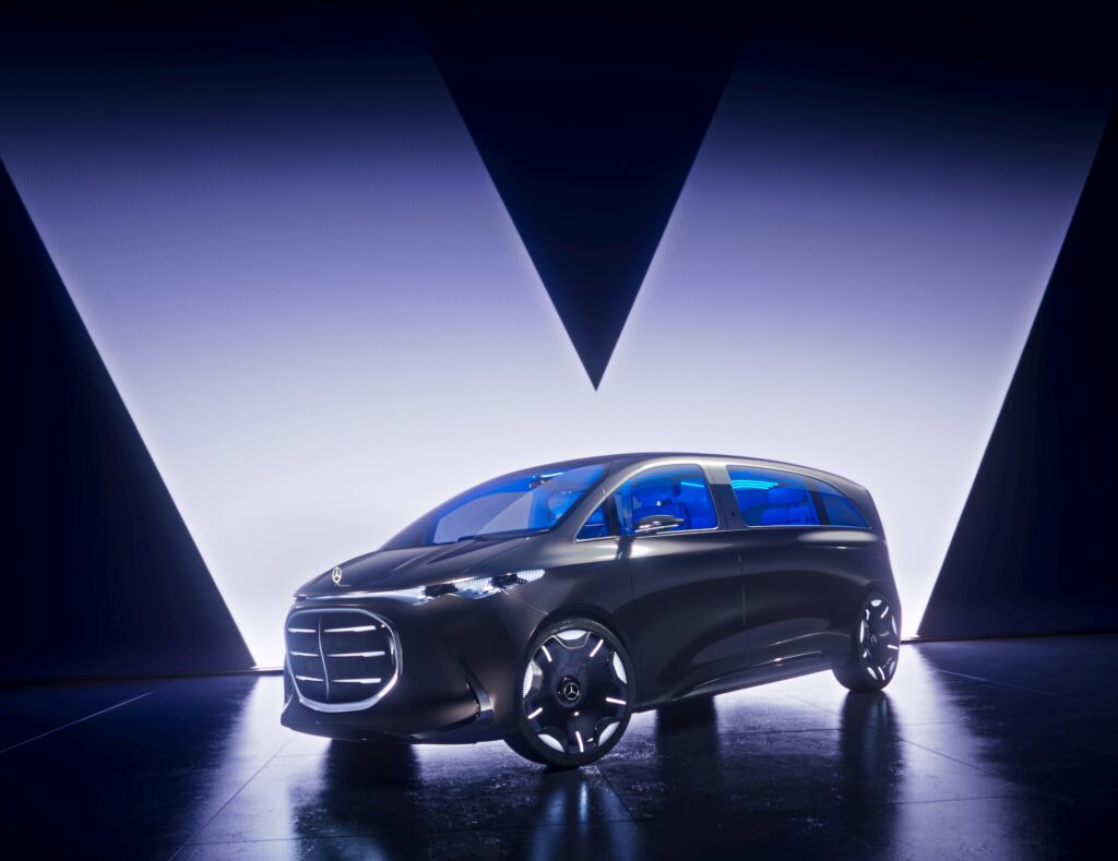 Mercedes-Benz Vision V previews future luxury MPV