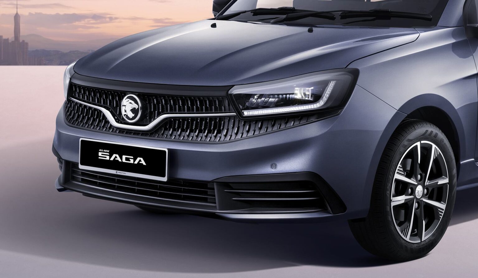 First official images of the all-new Proton Saga