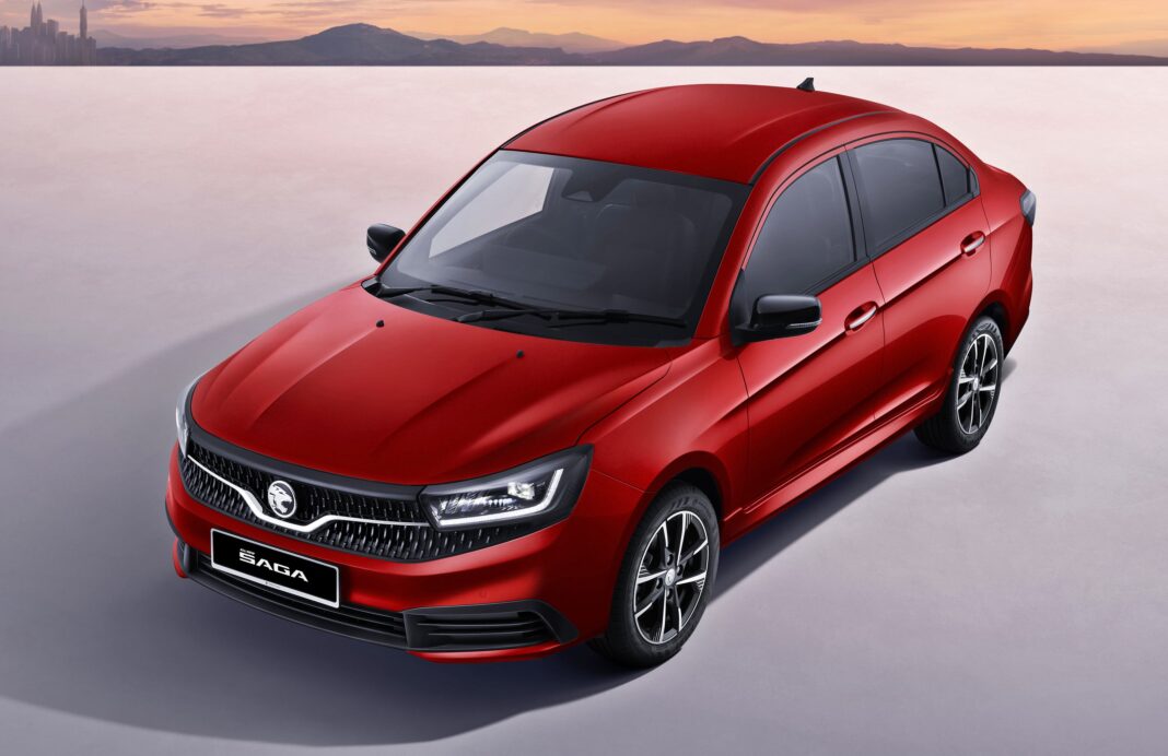 First official images of the all-new Proton Saga