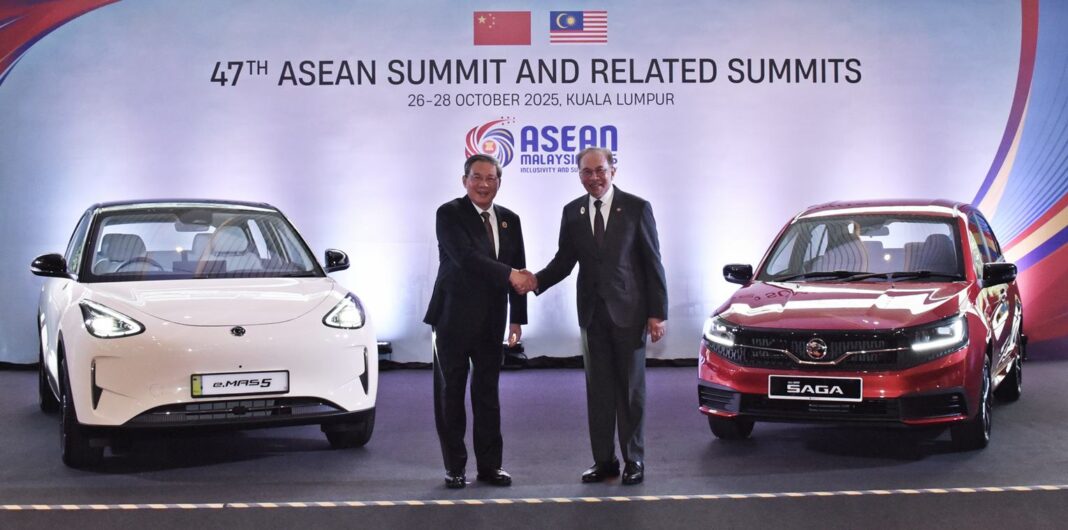 First official images of the all-new Proton Saga