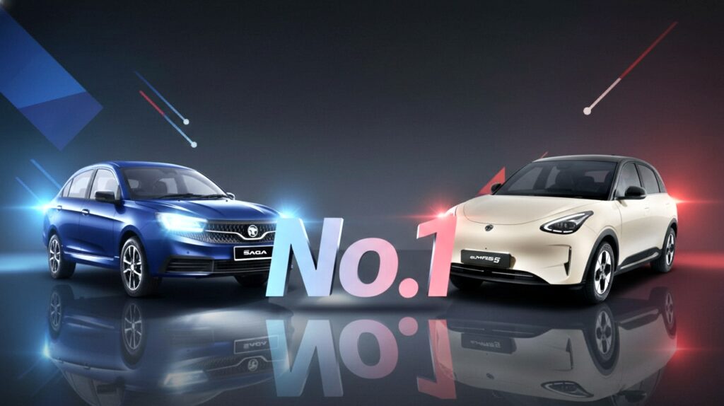 Proton Saga in No.1 position again!